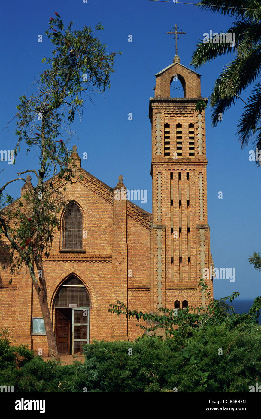 Entebbe Sacred Heart Church Uganda Africa D C Poole Stock Photo - Alamy