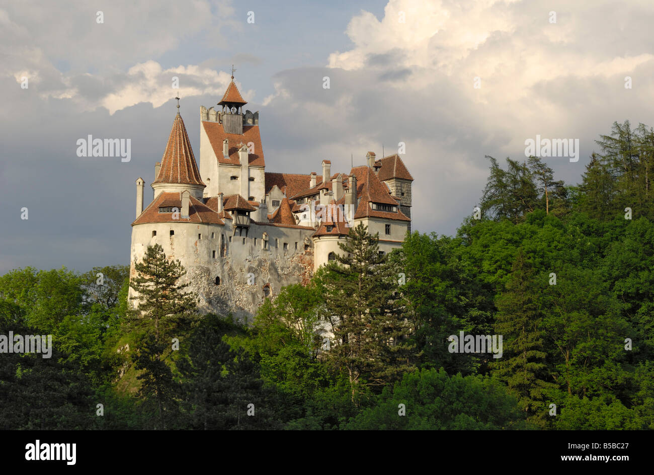 Bran Castle (Draculas Castle), Bran, Transylvania, Romania, Europe ...