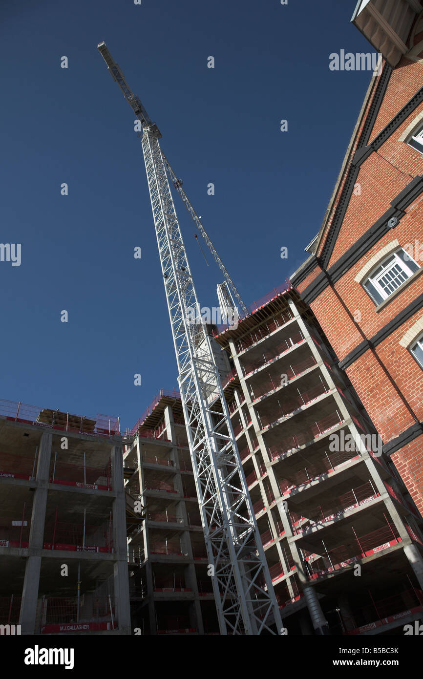 Urban redevelopment Ipswich Wet Dock Suffolk England Stock Photo - Alamy