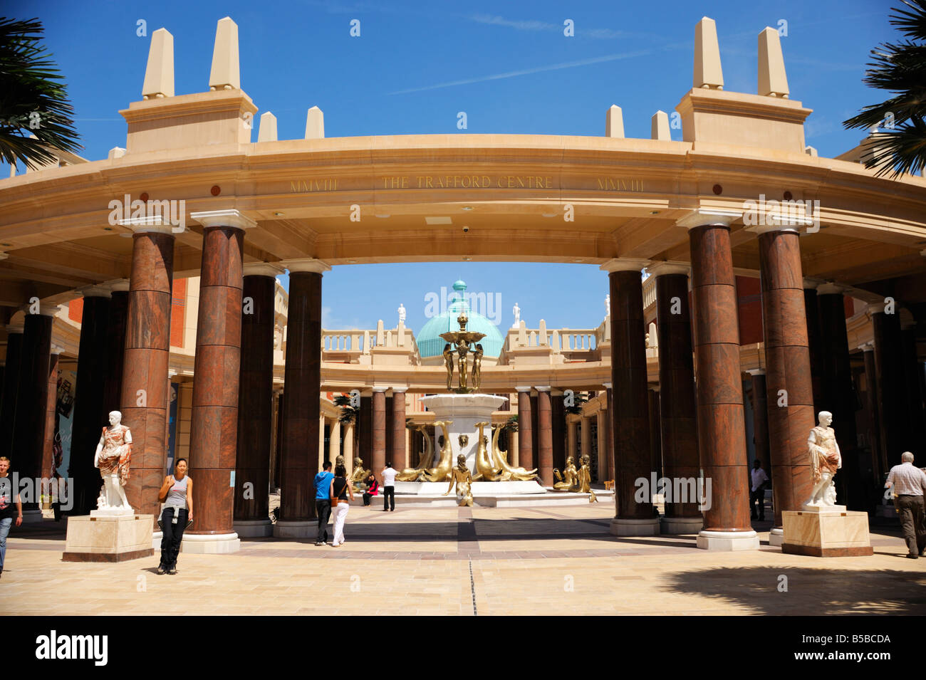 Barton Square, The Trafford Centre, Manchester, England, Europe Stock ...