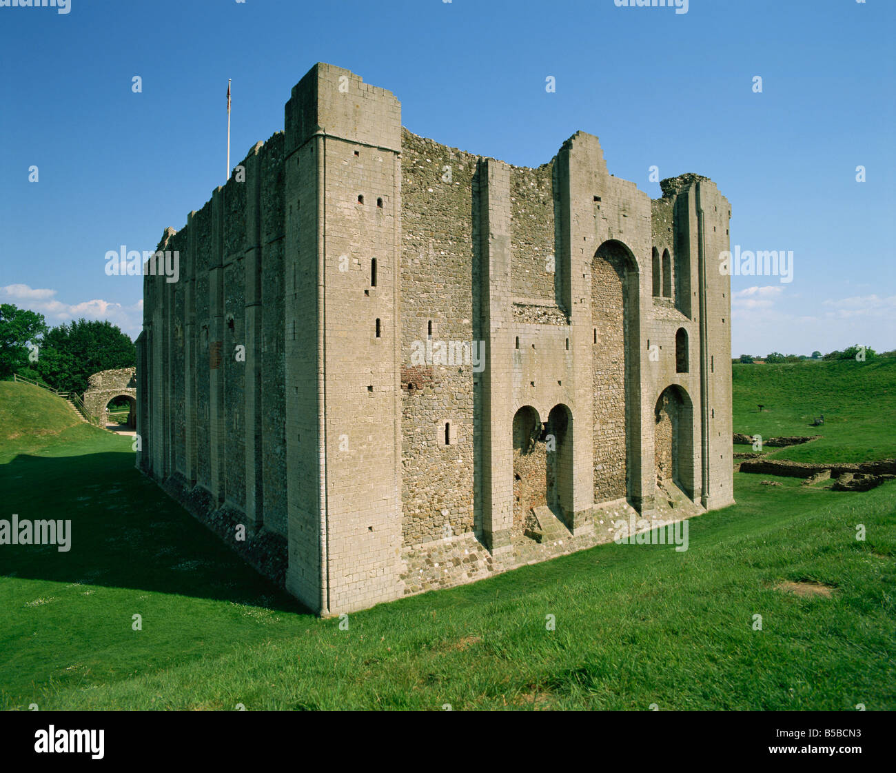 Castle Rising Norfolk England United Kingdom Europe Stock Photo - Alamy