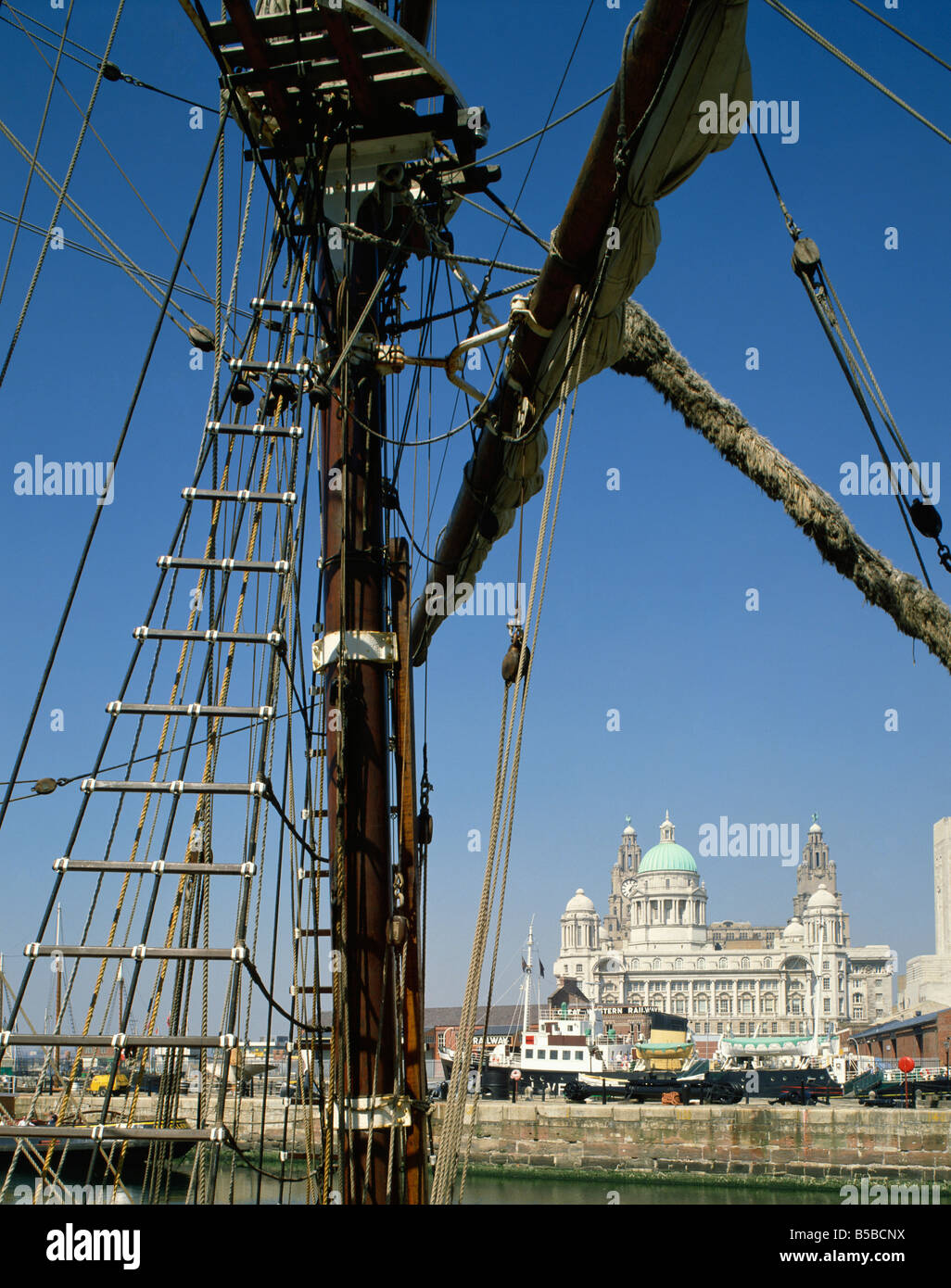 Waterfront and Dock Board Offices Liverpool Merseyside England United ...