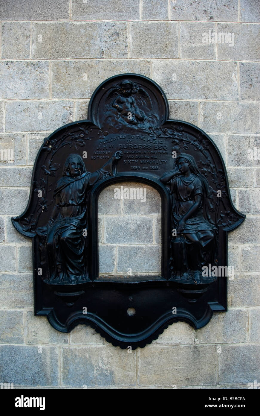 Cast iron plaque hi-res stock photography and images - Alamy