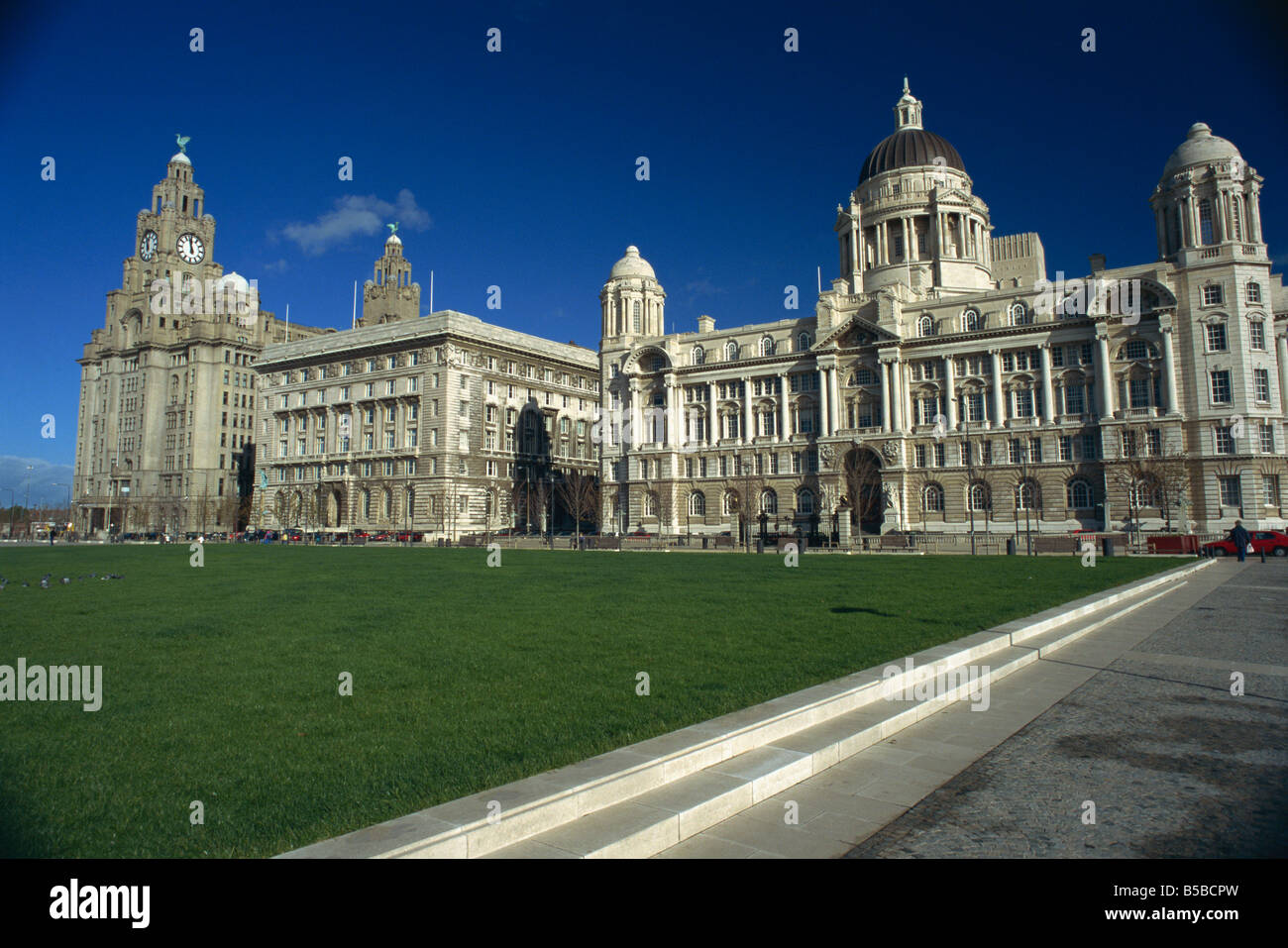 Liver Building and Mersey Docks and Harbour Board Building Pier Head ...