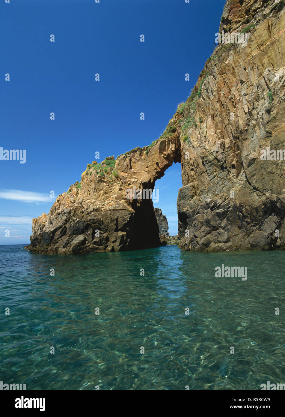 Coast Sark Channel Islands United Kingdom Europe Stock Photo - Alamy