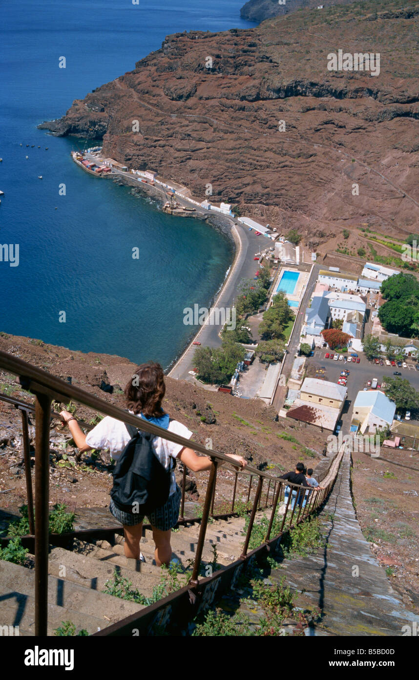 St helena jacob's ladder hi-res stock photography and images - Alamy
