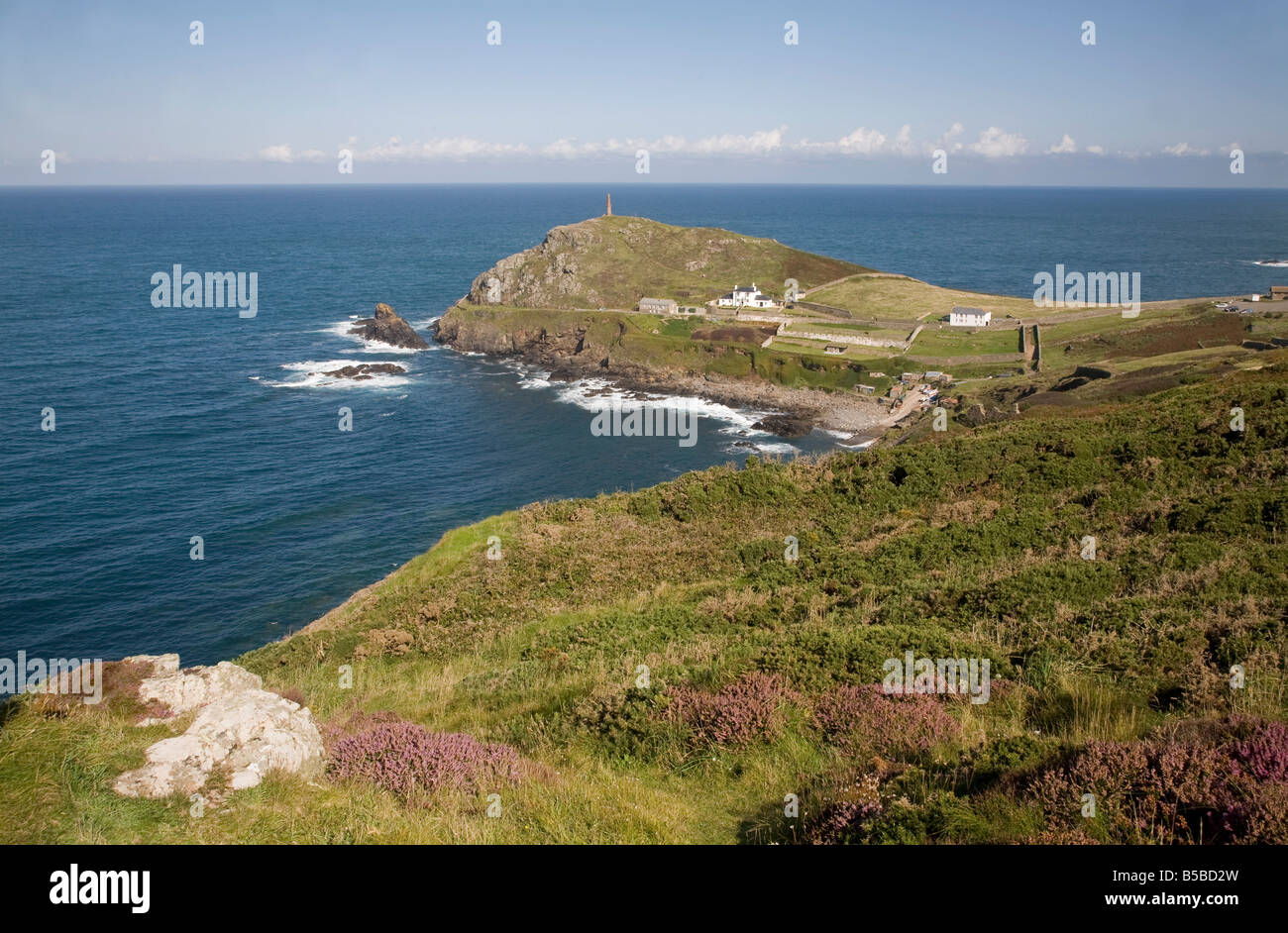 Cape cornwall carn gloose hi-res stock photography and images - Alamy