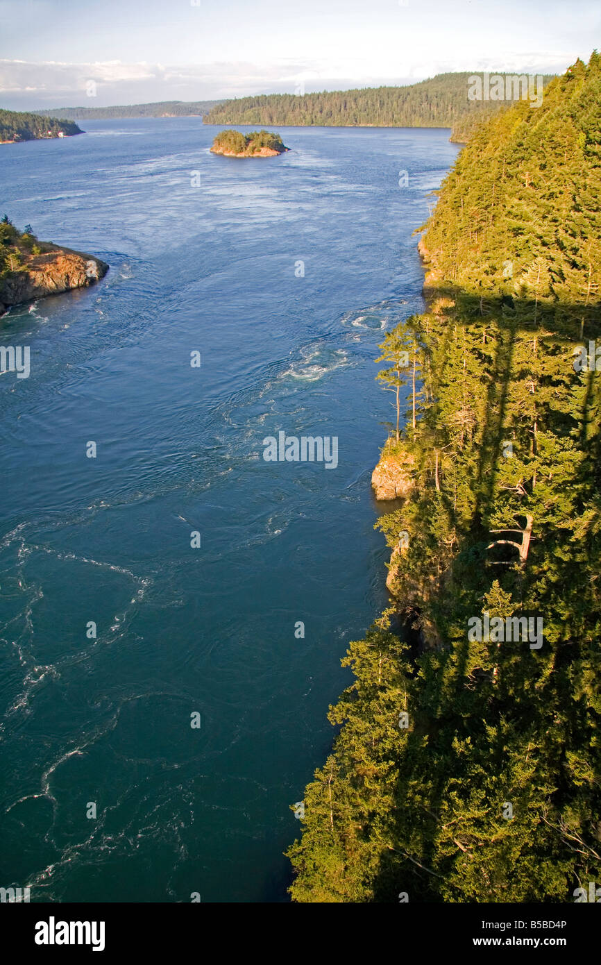 Deception Pass in Island County Washington Stock Photo - Alamy