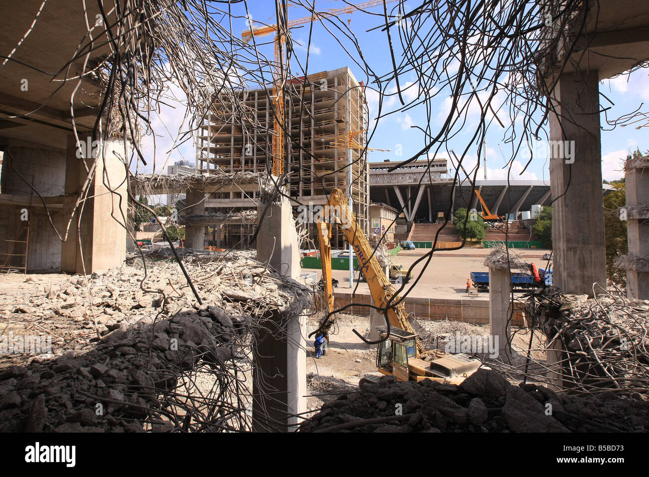 Urban renewal in the city centre Stock Photo - Alamy