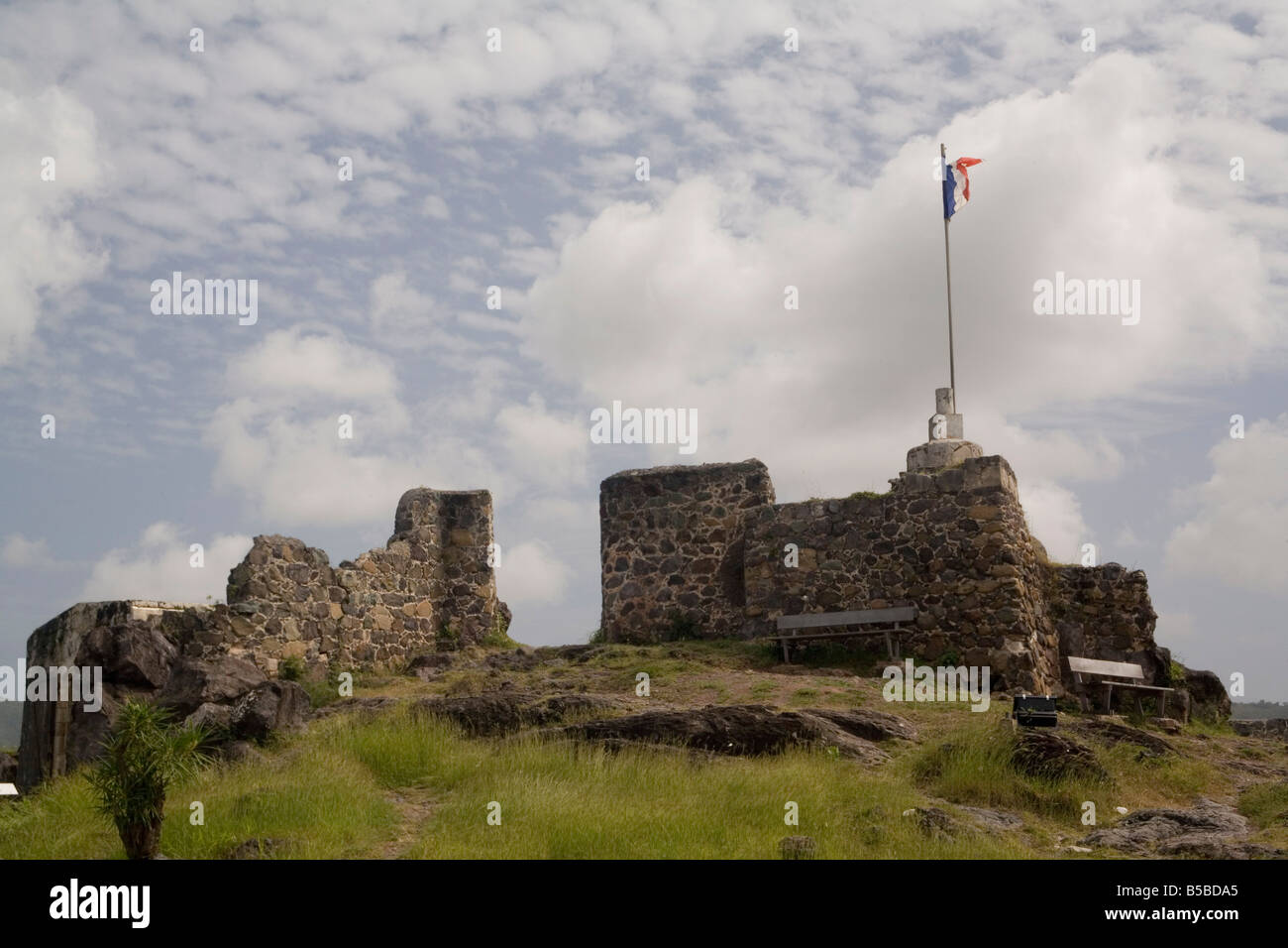 Fort Louis Marigot French St Martin West Indies Caribbean Central ...