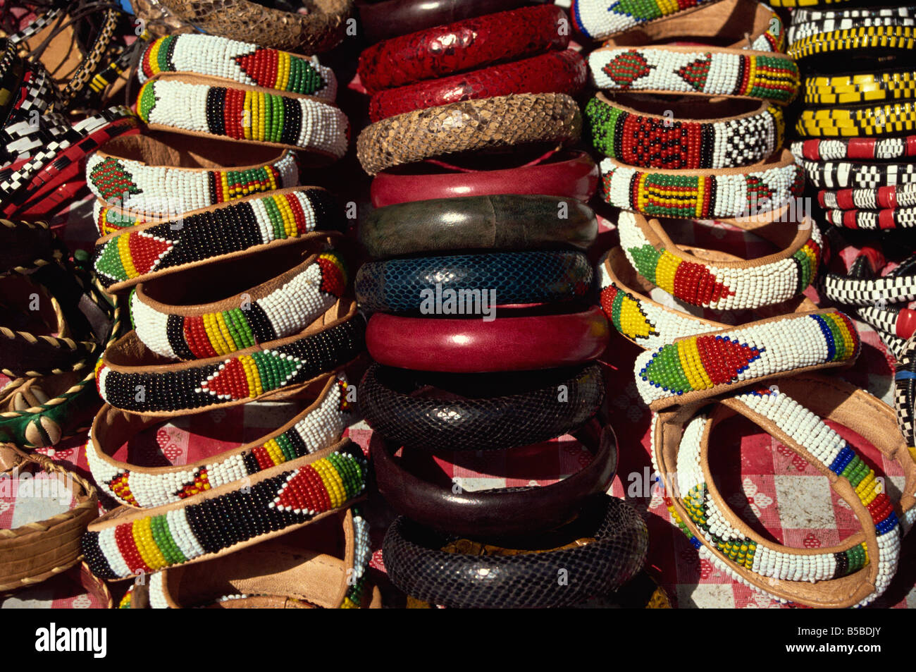 Bracelets and armbands Dakar Senegal West Africa Africa Stock Photo - Alamy