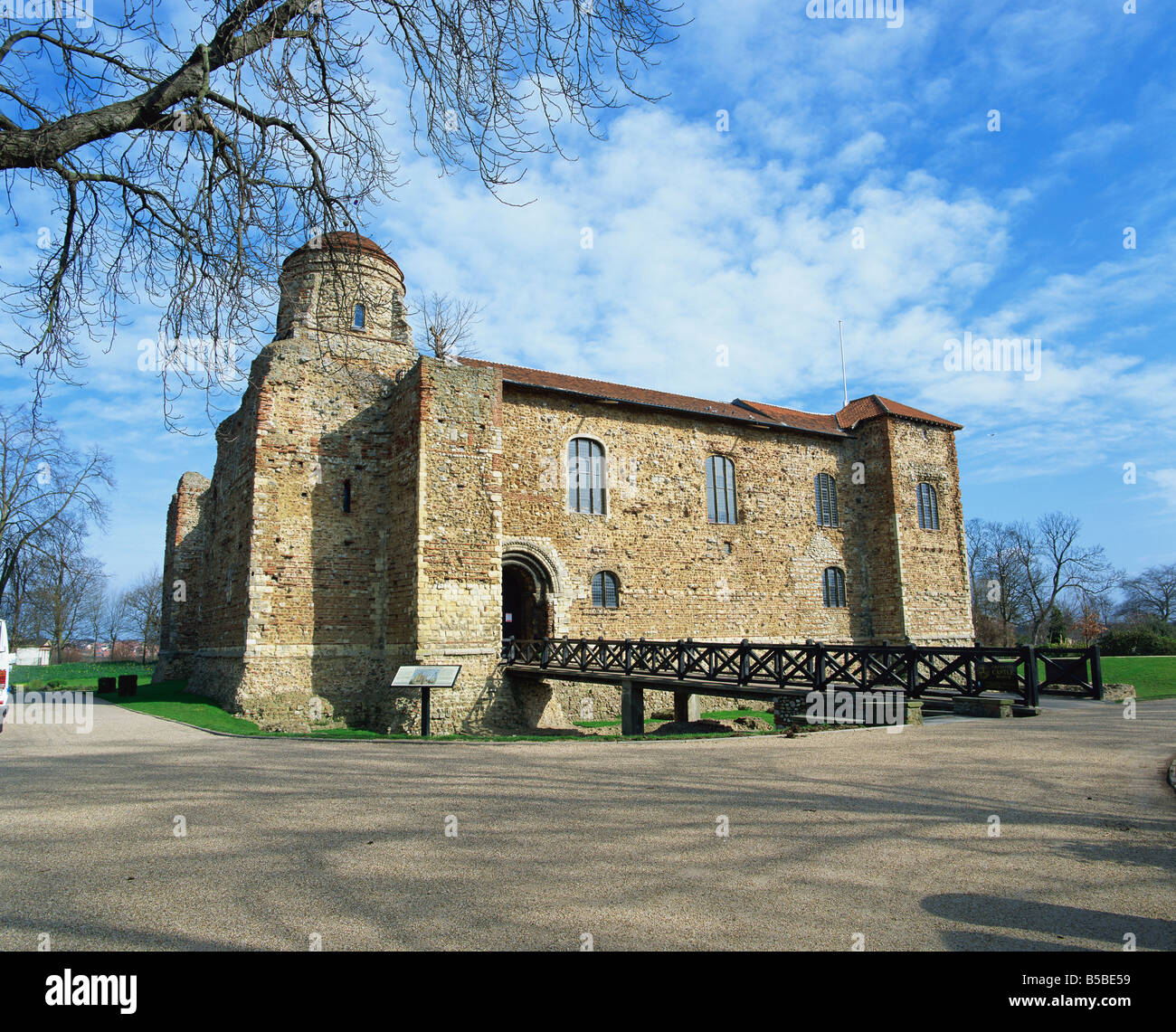 Colchester Castle, the oldest Norman keep in the U.K., built on Roman ...