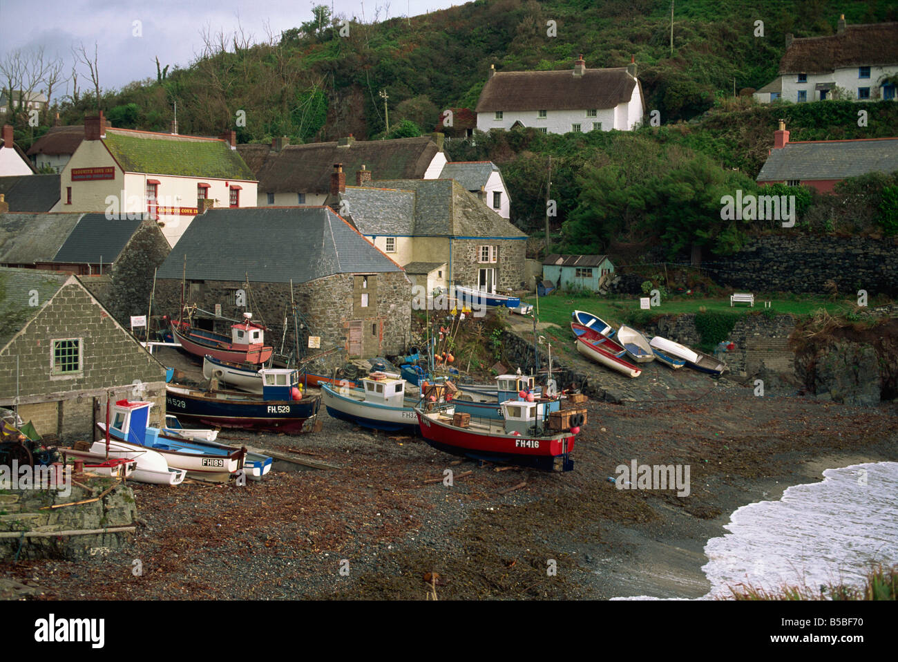 Cadgwith cornwall hi-res stock photography and images - Alamy