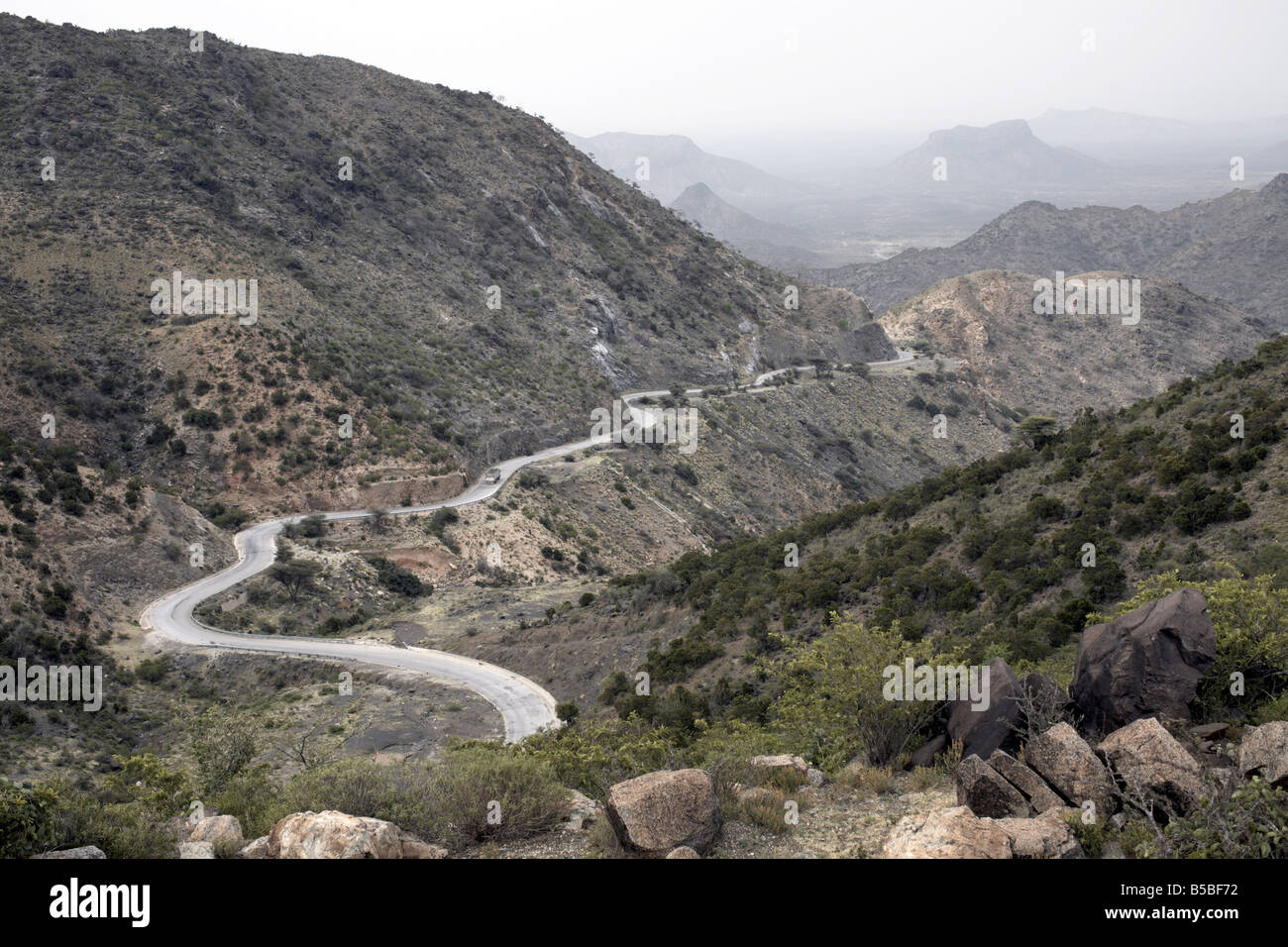 The Sheekh Mountains and the Burao to Berbera road, Somaliland, Somalia ...