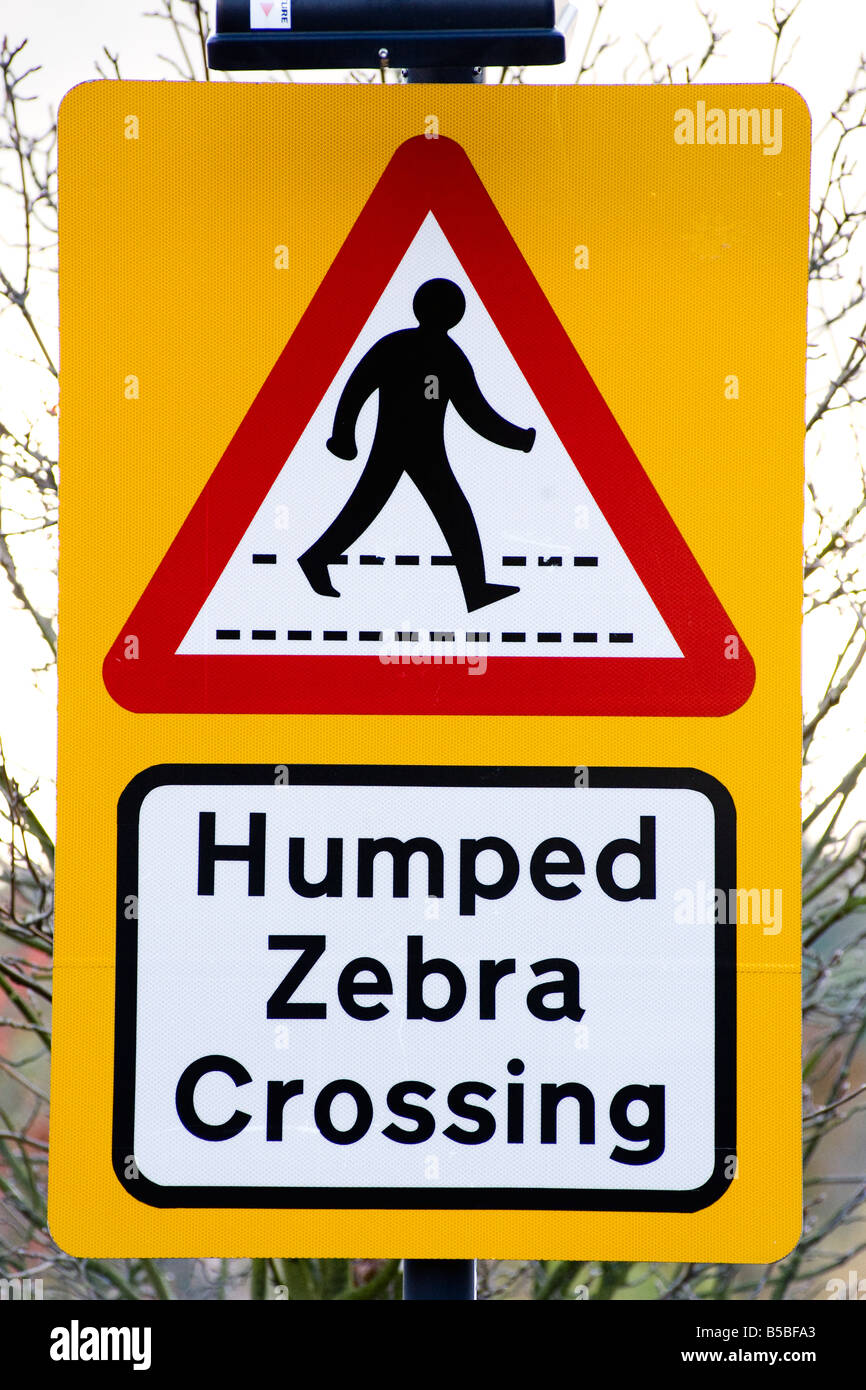 Zebra crossing animal warning sign hi-res stock photography and images ...