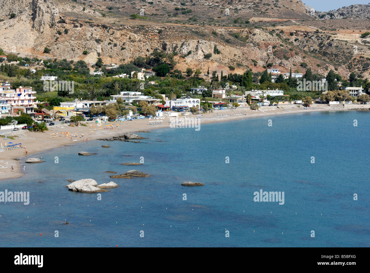 Stegna Beach Greece Rhodes Stock Photo - Alamy