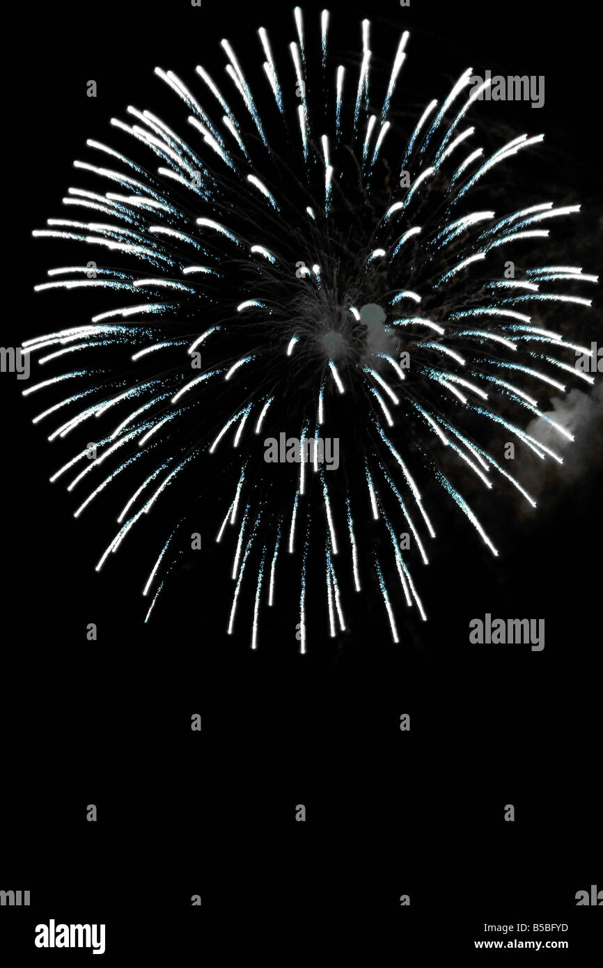 Beautiful fireworks exploding over a dark night sky Stock Photo - Alamy Beautiful fireworks exploding over a dark night sky Stock Photo - Alamy