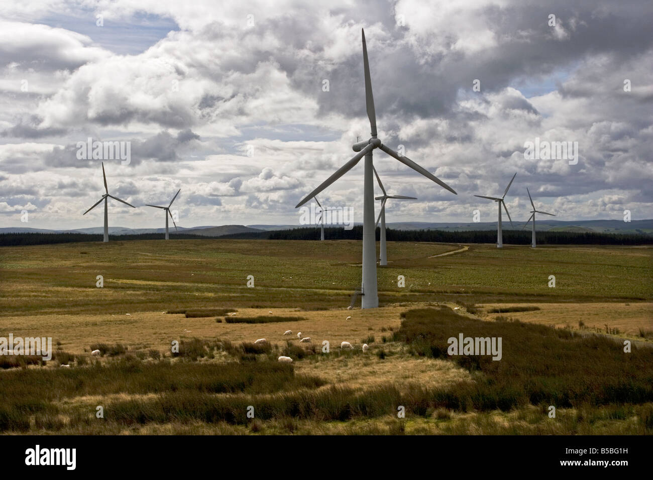 Fiber fiberglass turbine blades generators hi-res stock photography and ...