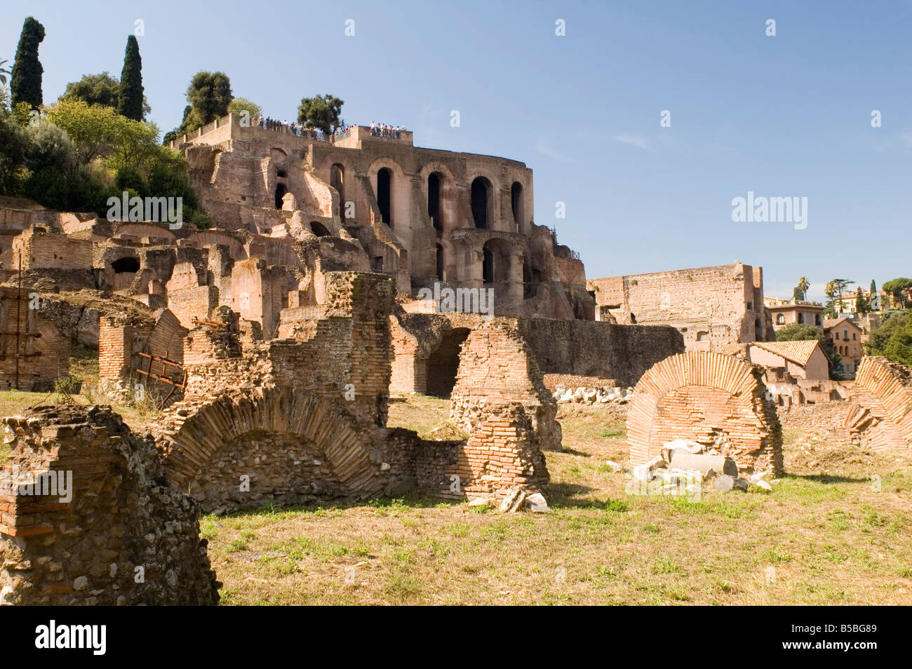 Roman road aerial hi-res stock photography and images - Alamy