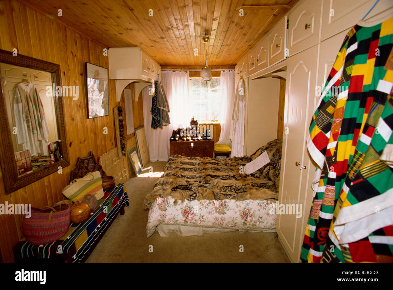 Nelson Mandela s modest bedroom in his Soweto home South Africa A ...