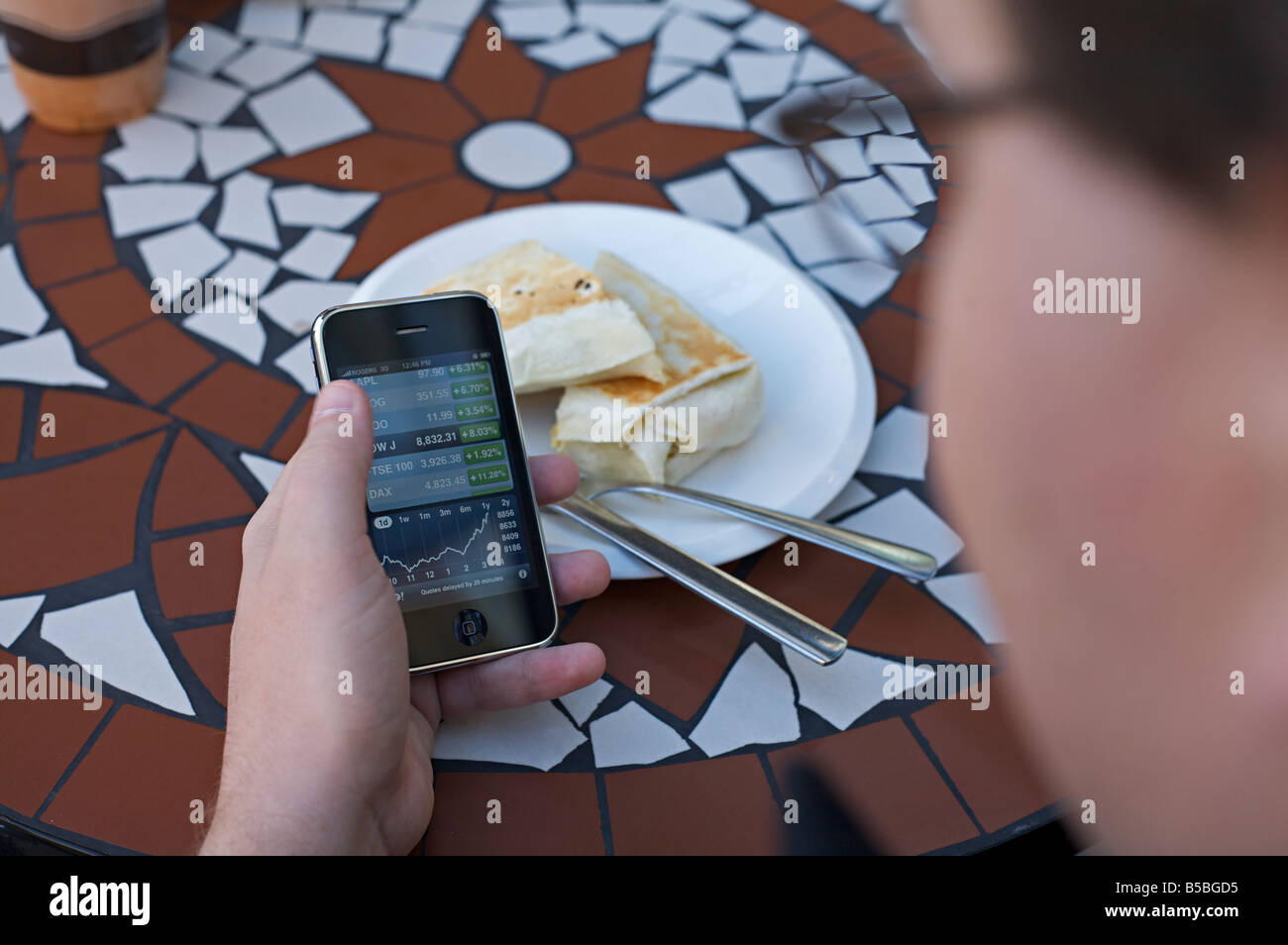 Checking gps maps hi-res stock photography and images - Alamy