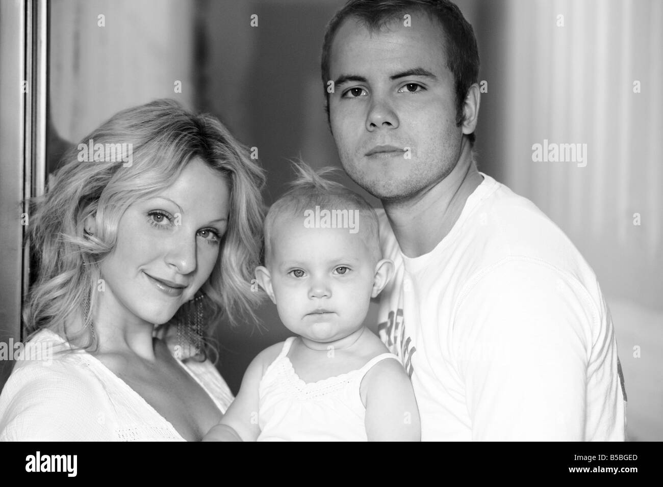 Daughter's boyfriend Black and White Stock Photos & Images - Alamy