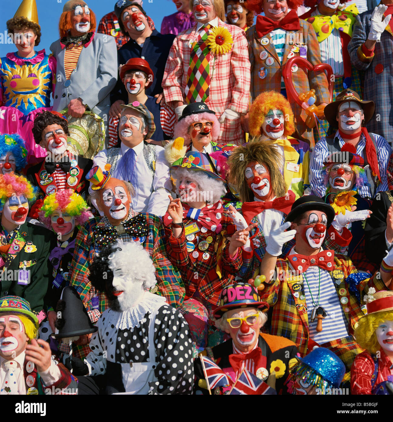 Clown convention bognor regis hi-res stock photography and images - Alamy