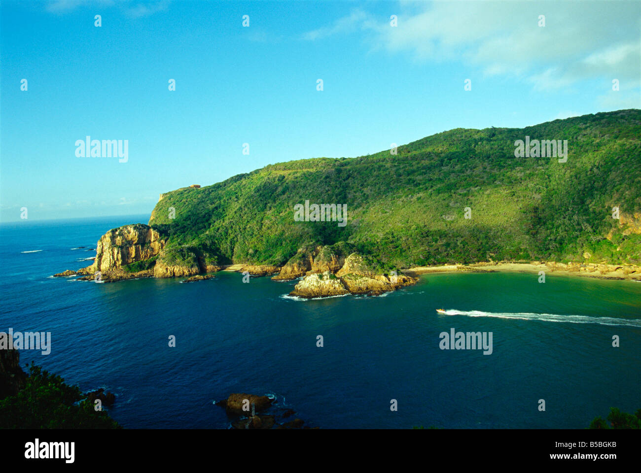 Knysna salt water lagoon South Africa A Evrard Stock Photo - Alamy