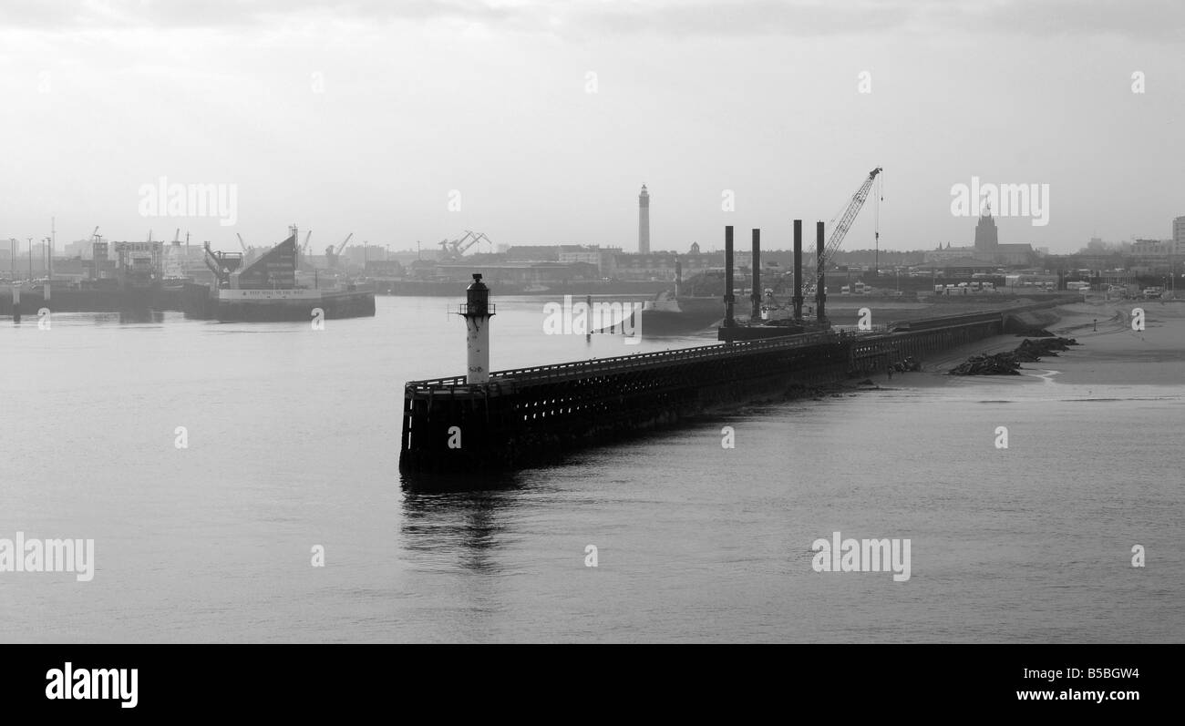 Calais Ferry Port Stock Photo - Alamy