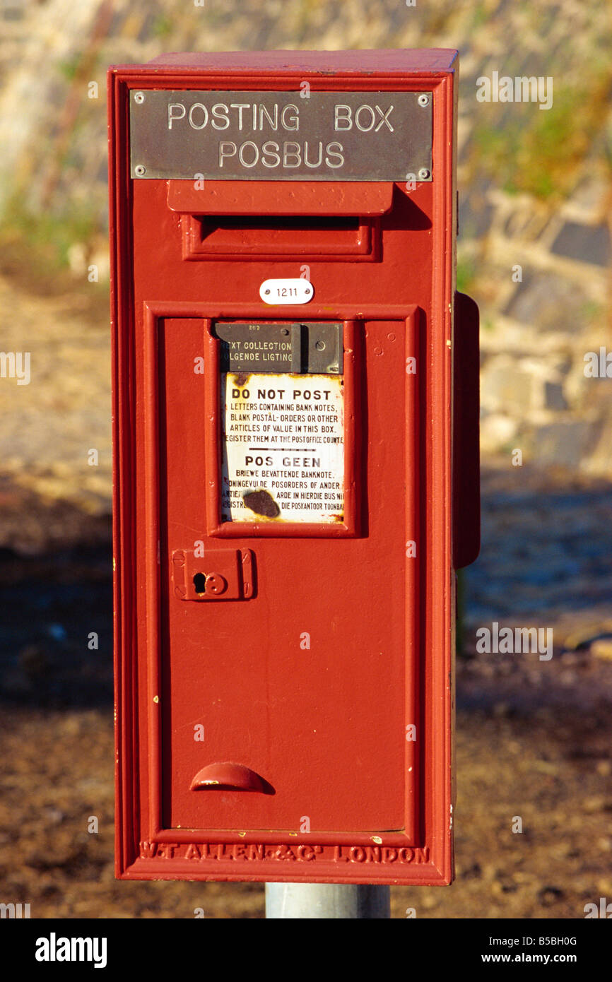 Mail Box South Africa A Evrard Stock Photo - Alamy