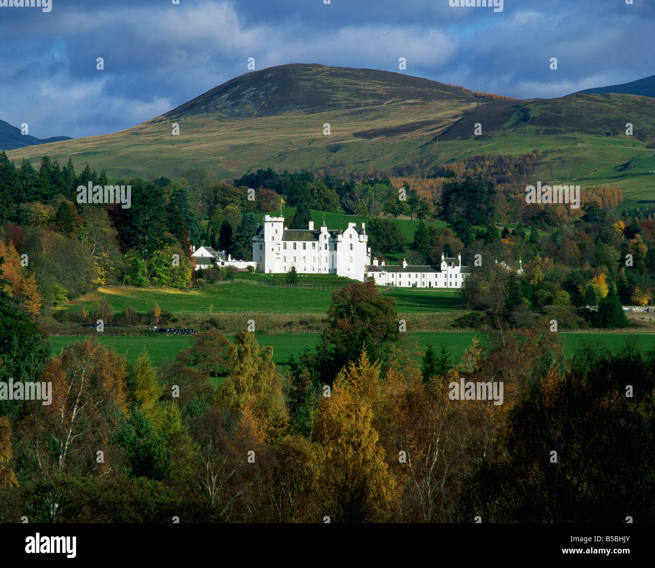 Blair Castle Perthshire Scotland United Kingdom Europe Stock Photo - Alamy