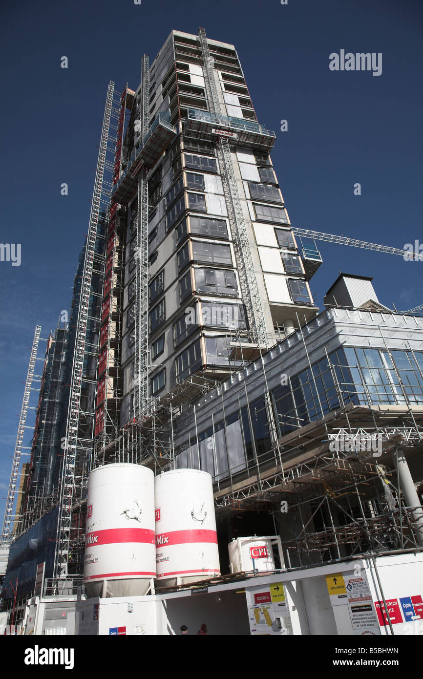 Urban redevelopment Ipswich Wet Dock Suffolk England Stock Photo - Alamy