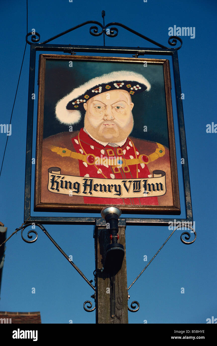 King henry viii pub sign hi-res stock photography and images - Alamy