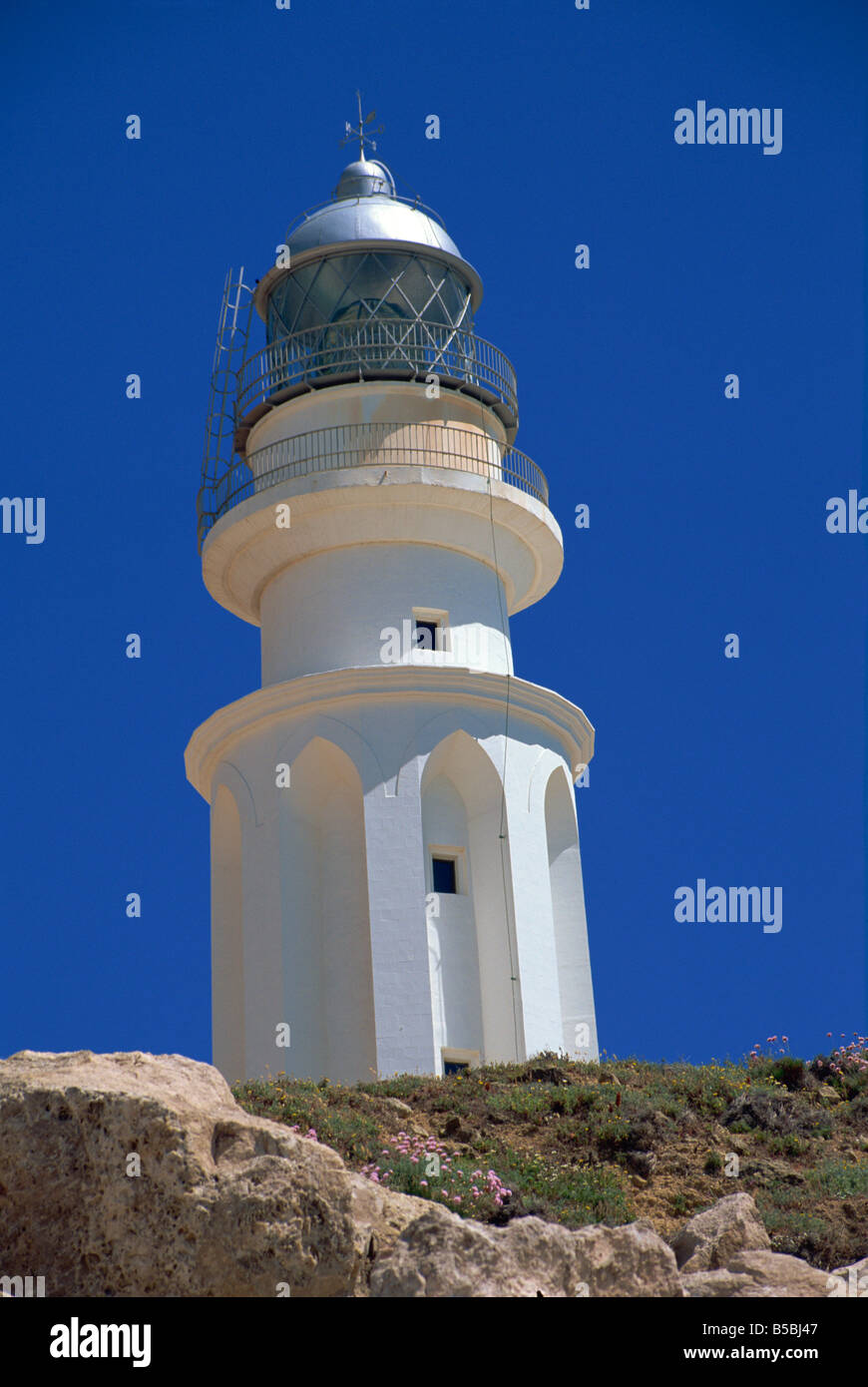 Lighthouse, Cape of Trafalgar, Andalucia, Spain, Europe Stock Photo - Alamy