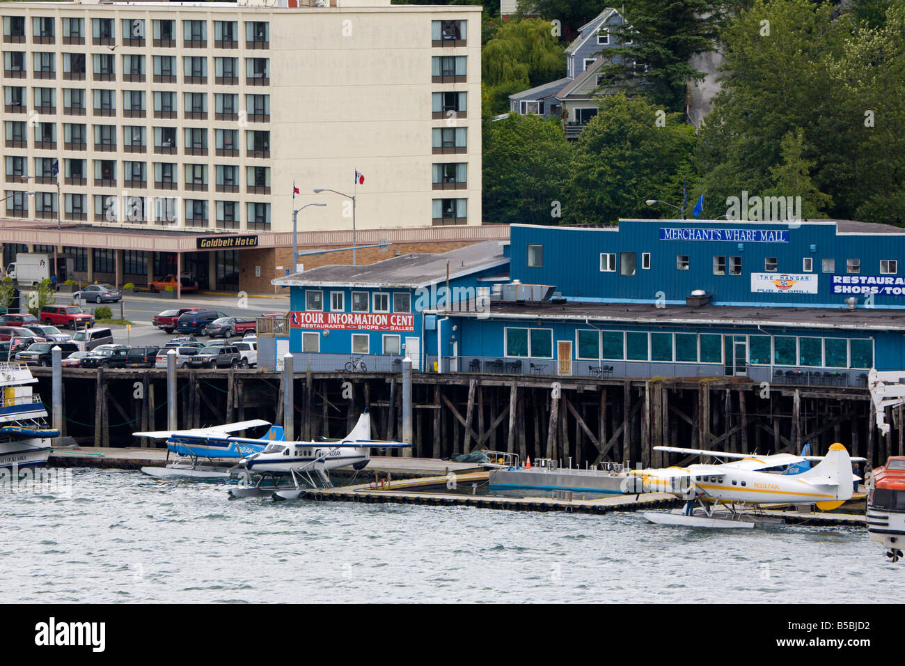 Seaplane dock juneau alaska hi-res stock photography and images - Alamy