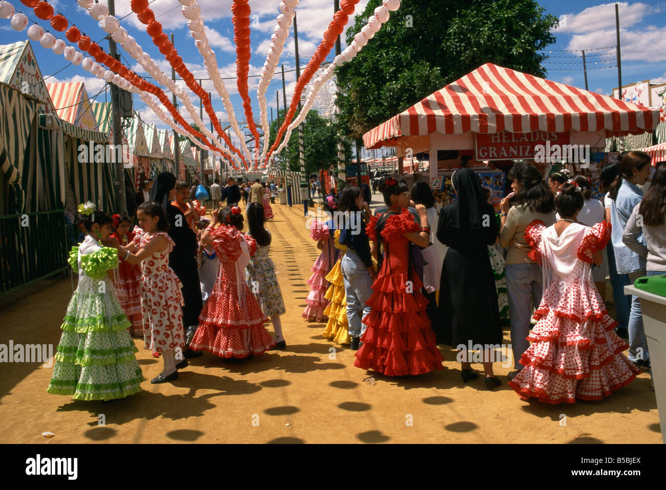 Seville fair hi-res stock photography and images - Alamy