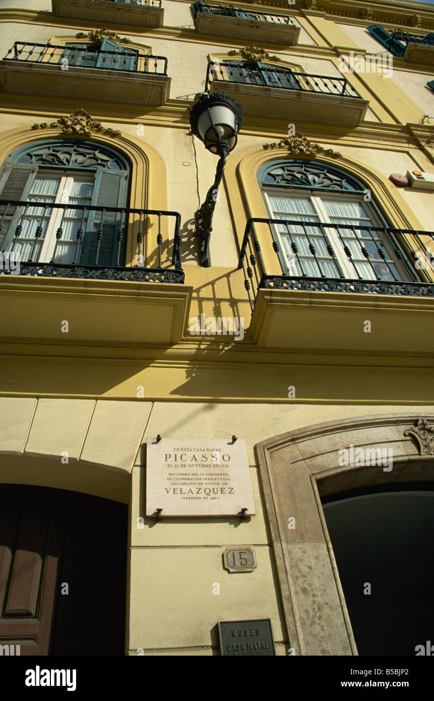 Birthplace of picasso hi-res stock photography and images - Alamy