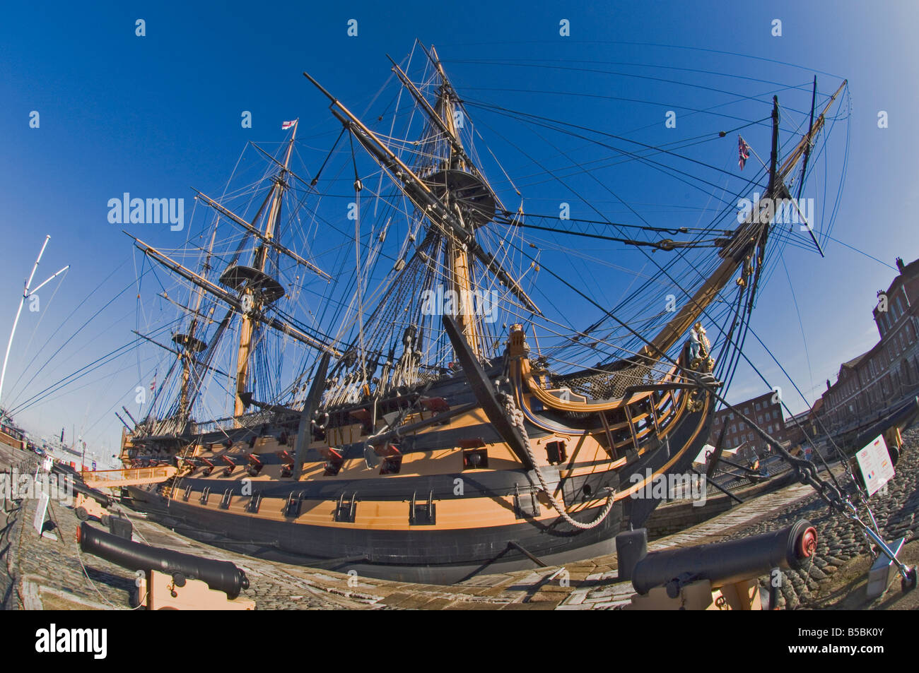HMS Victory, flagship of Admiral Horatio Nelson, Portsmouth Historical ...