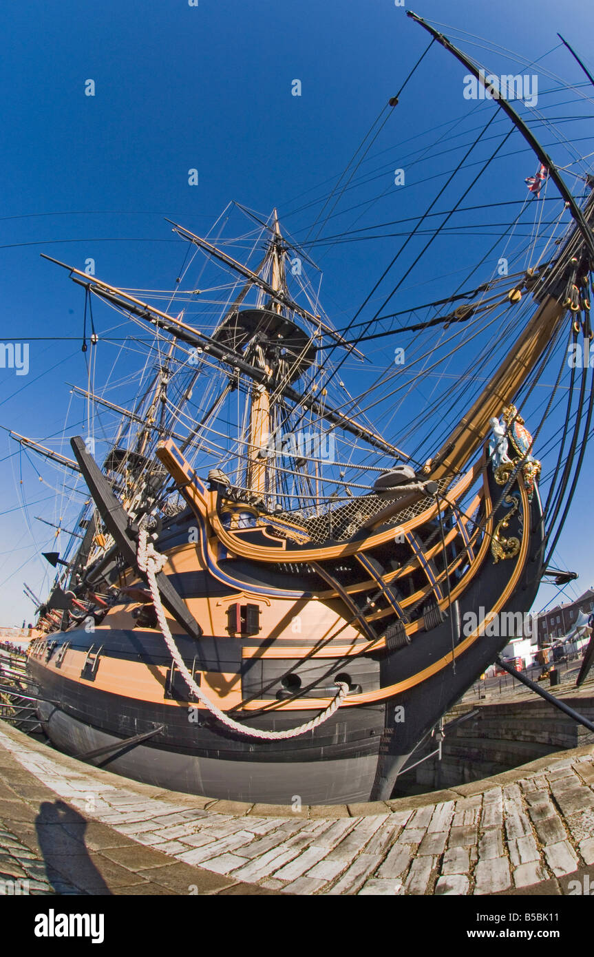 HMS Victory, flagship of Admiral Horatio Nelson, Portsmouth Historical ...