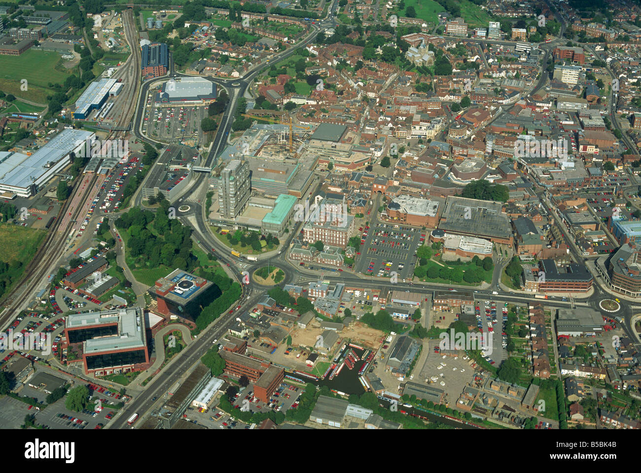 Centre of Aylesbury, Buckinghamshire, England, Europe Stock Photo - Alamy