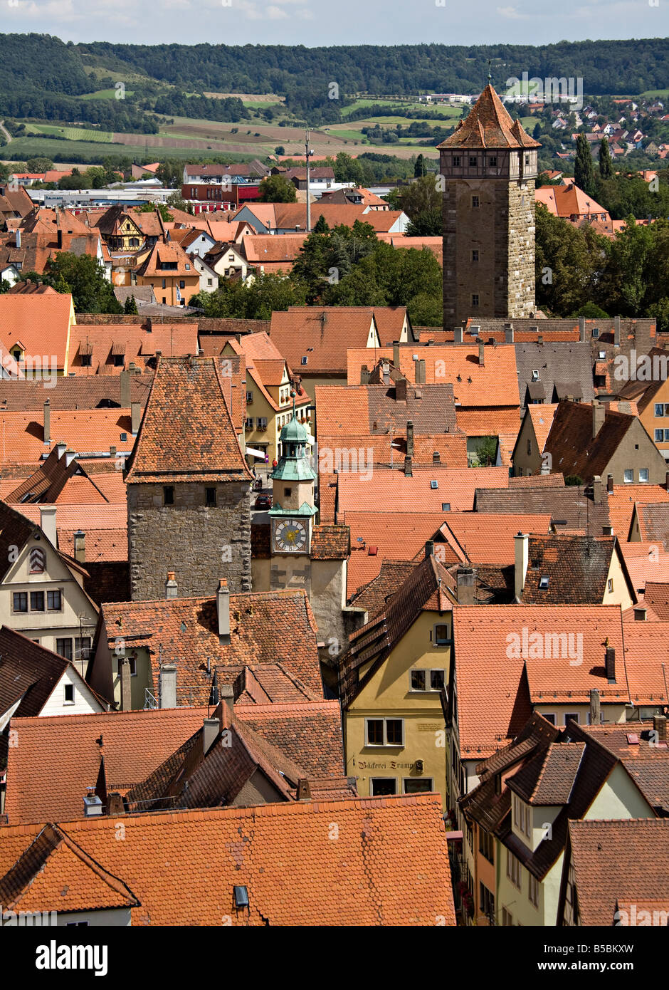 German rooftops hi-res stock photography and images - Alamy