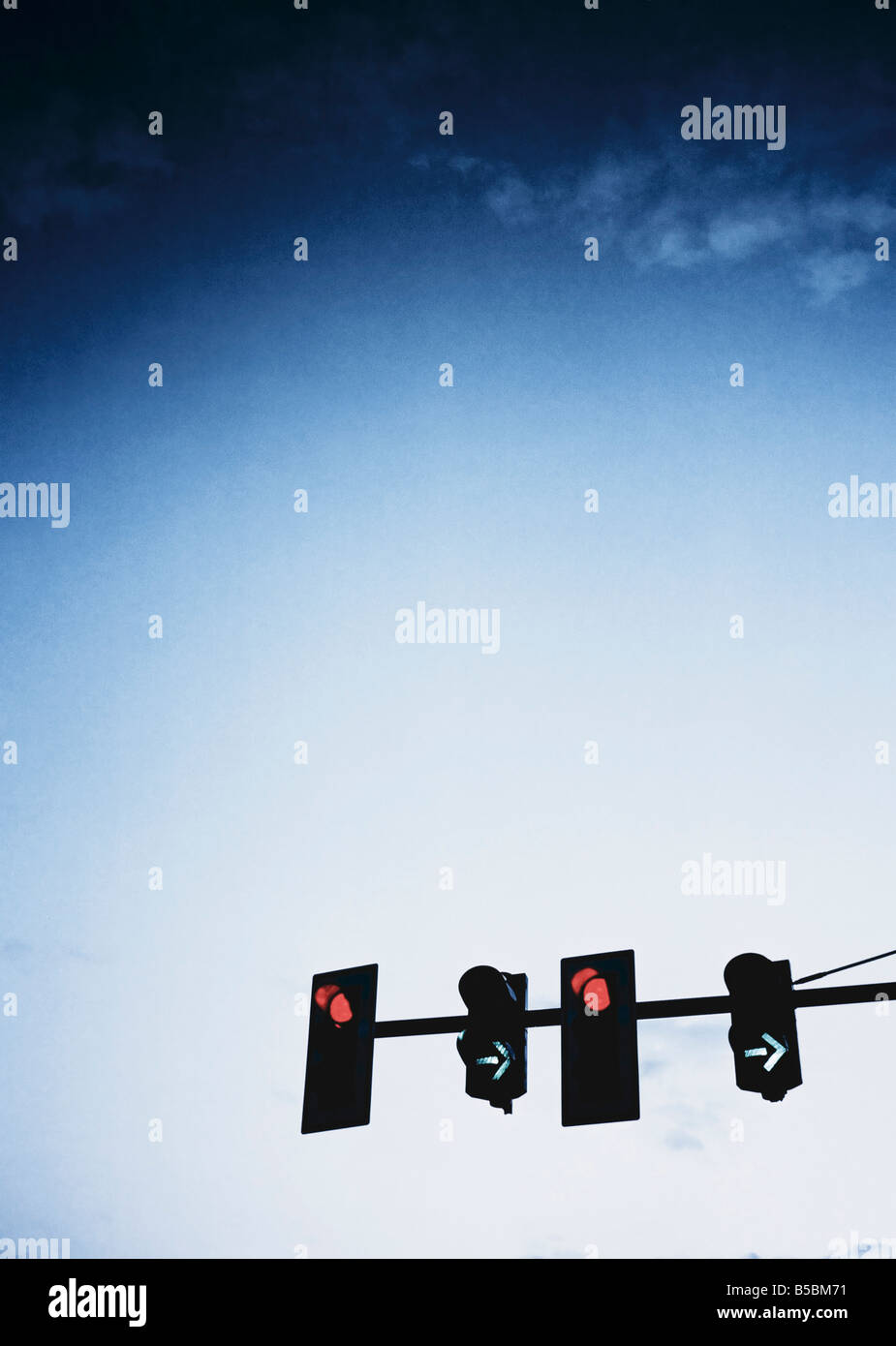 Red and Green Traffic Lights Stock Photo - Alamy
