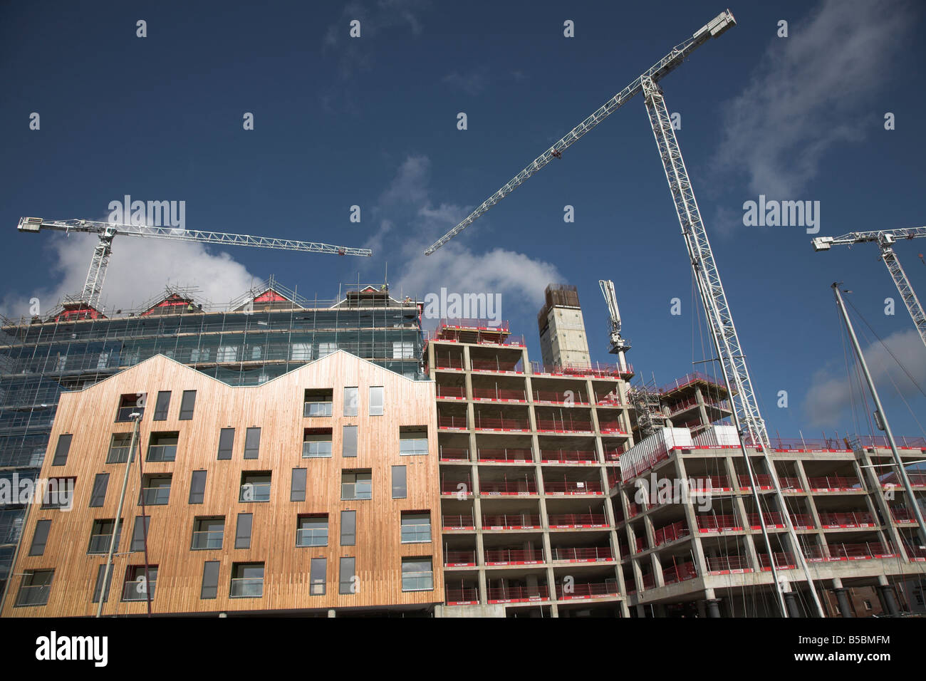 Urban redevelopment Ipswich Wet Dock Suffolk England Stock Photo - Alamy
