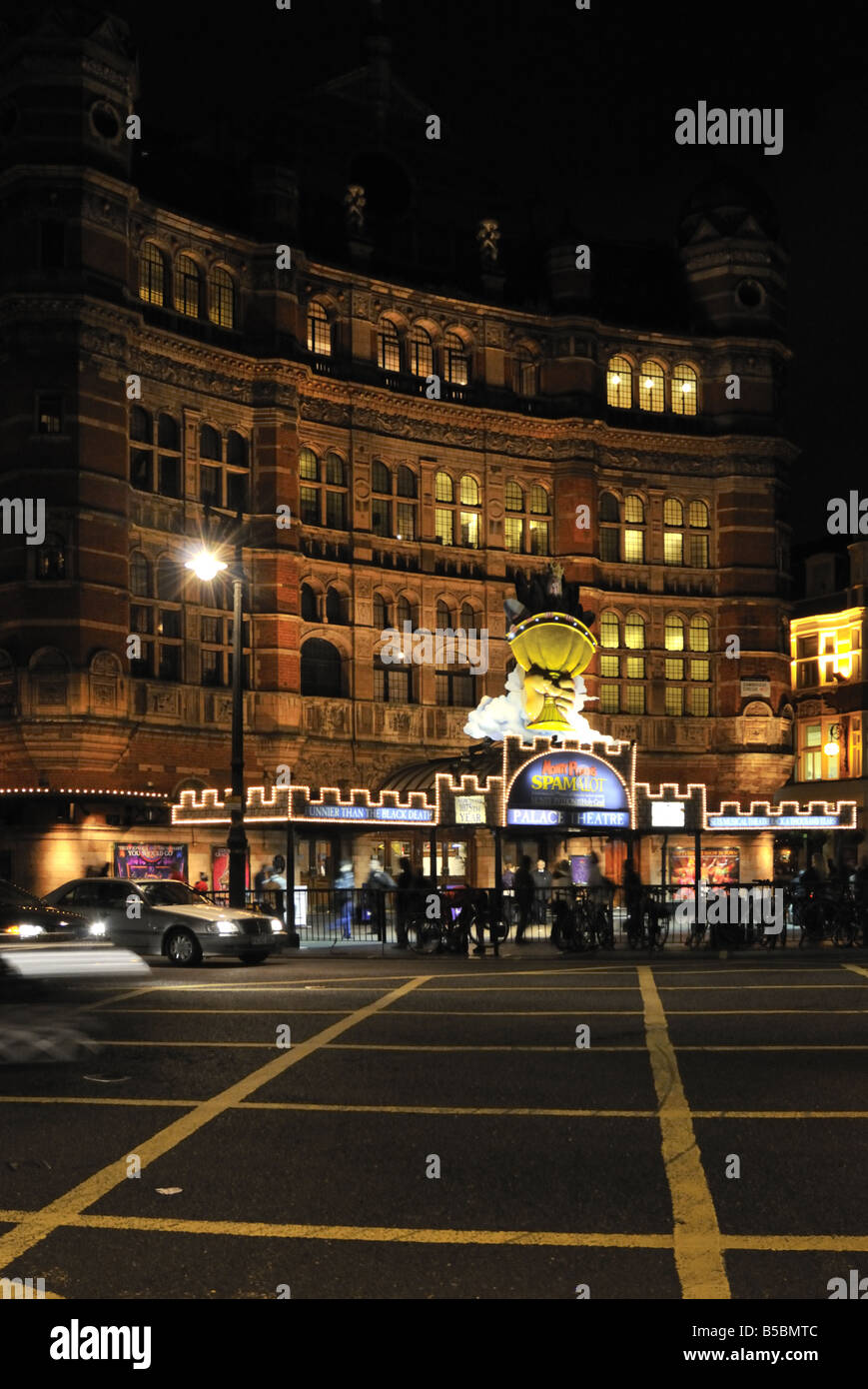 Monty Python s Spamalot at Palace Theatre in the Westend of London UK ...