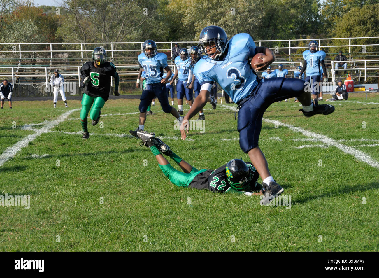 Football player compete ball hi-res stock photography and images - Alamy