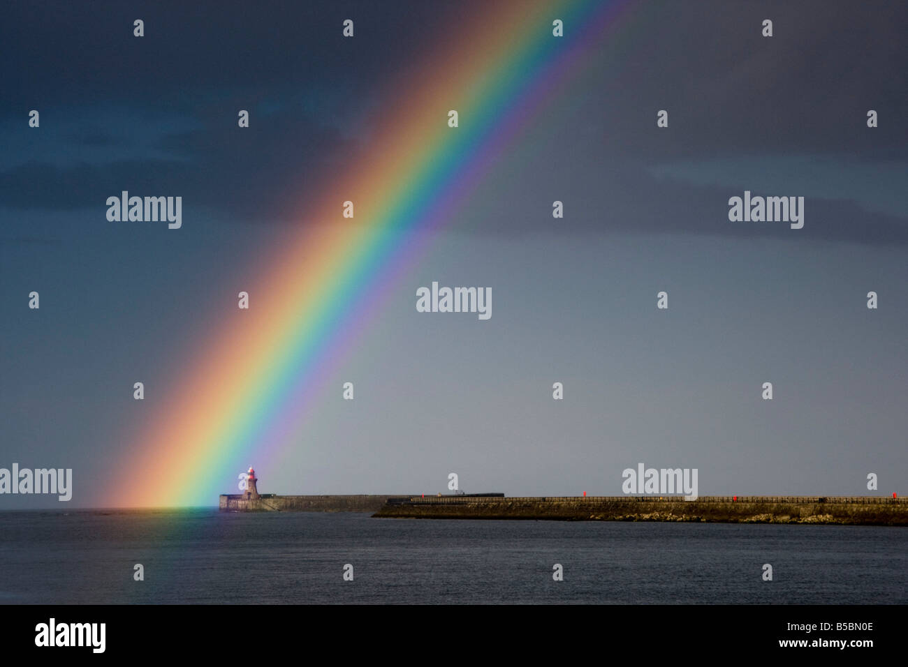 Rainbow and lighthouse hi-res stock photography and images - Alamy