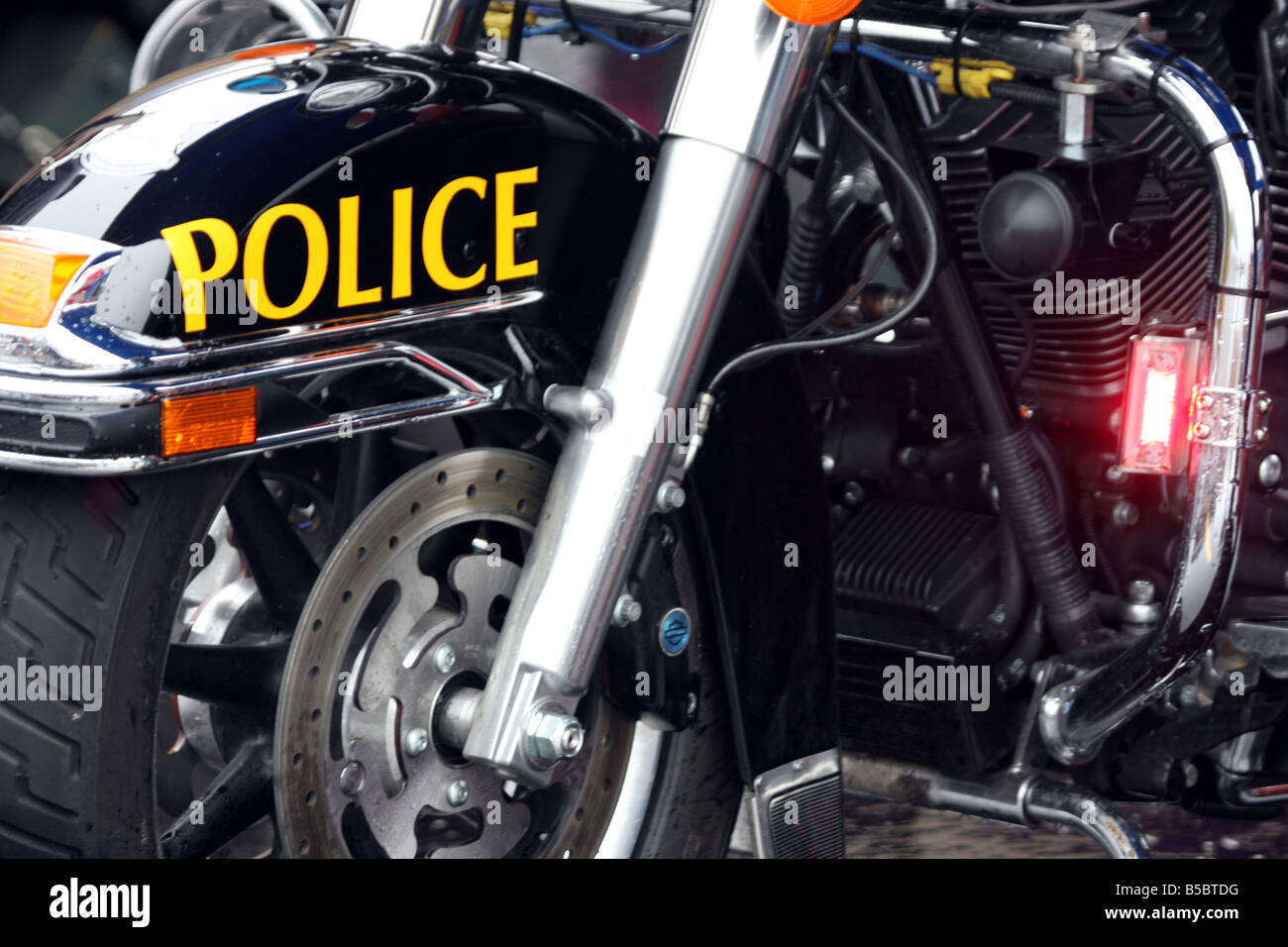 Police motorcycle fast hi-res stock photography and images - Alamy