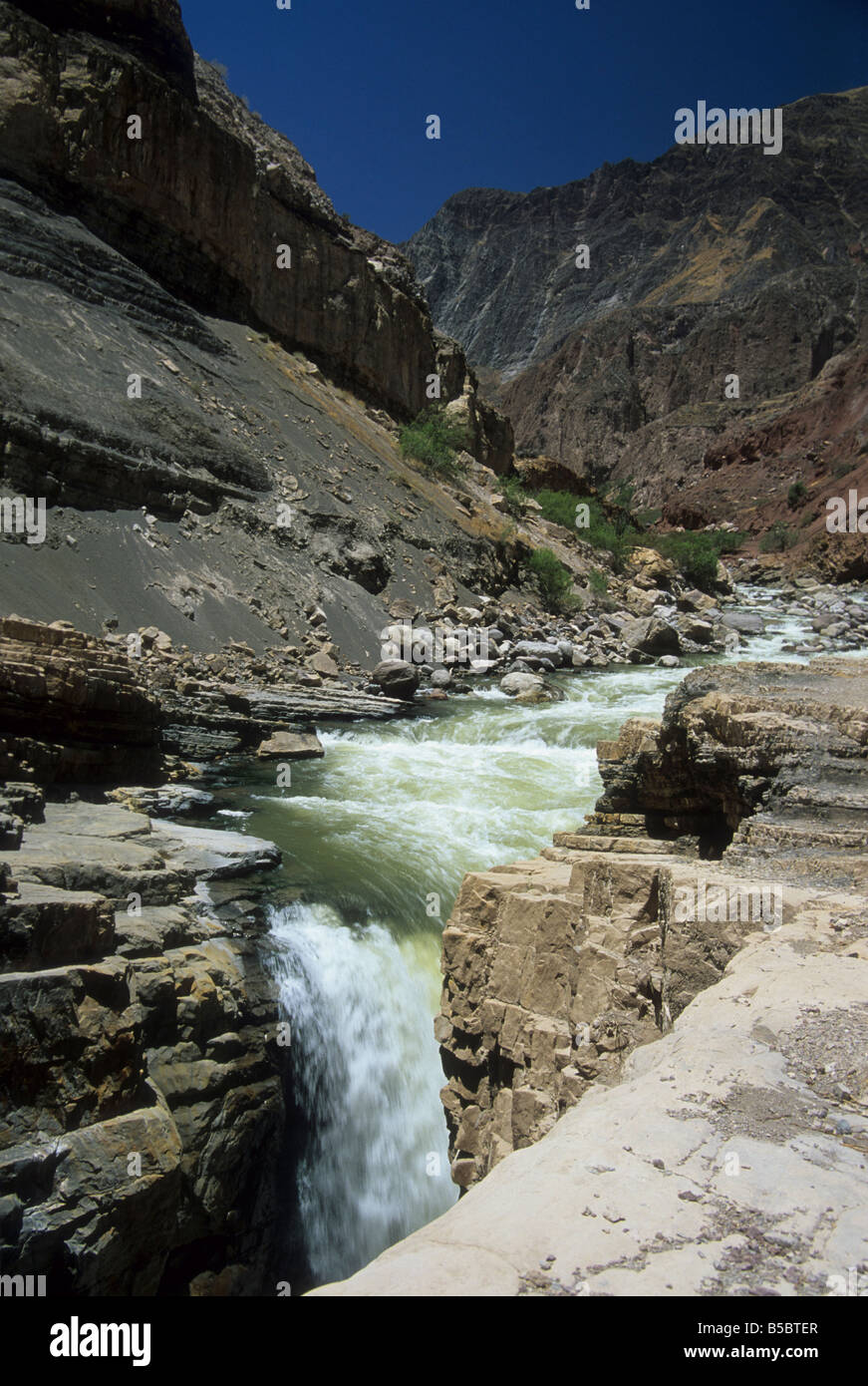 Vertical panorama along deep hi-res stock photography and images - Alamy