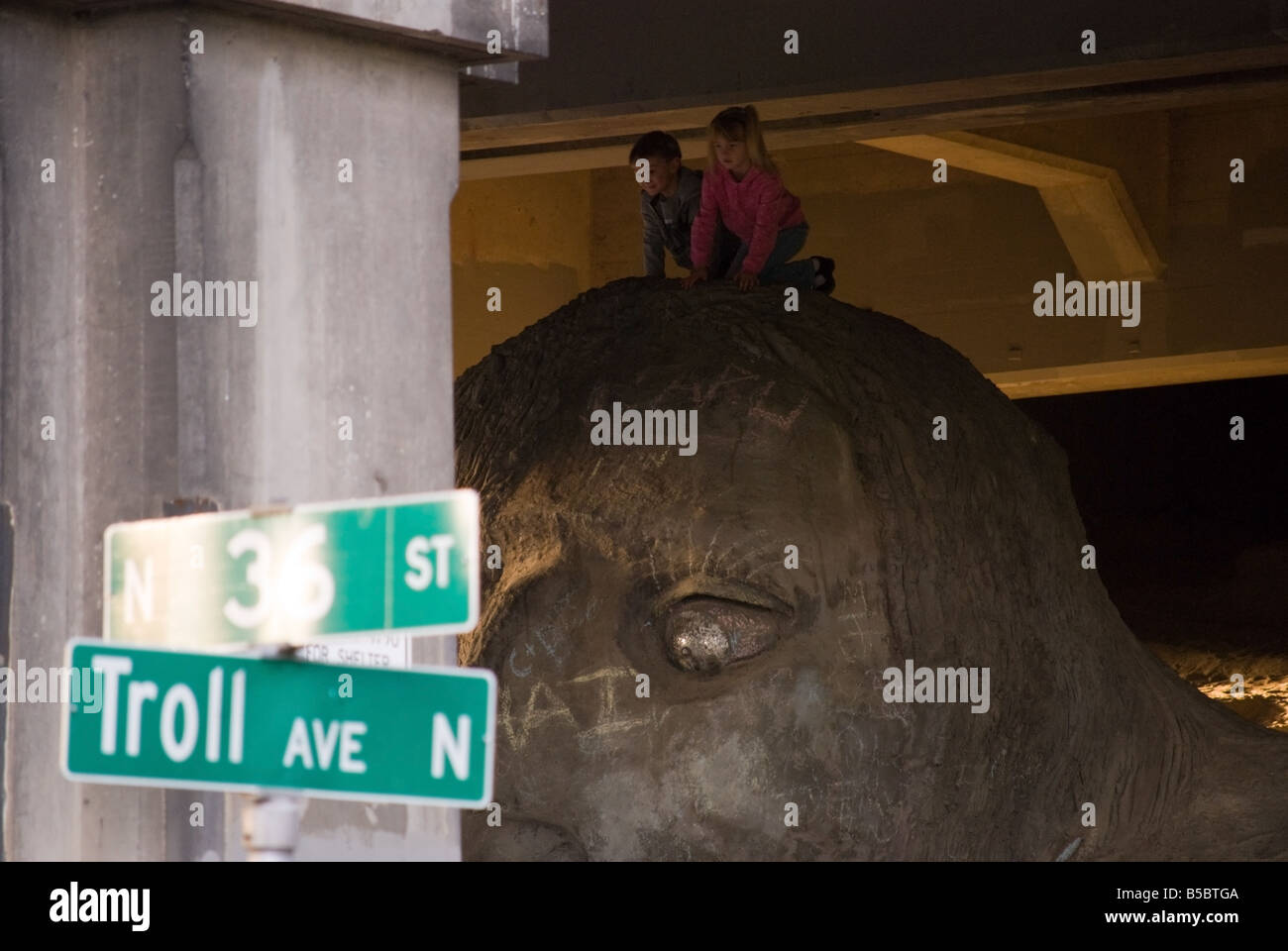 Fremont troll hi-res stock photography and images - Alamy