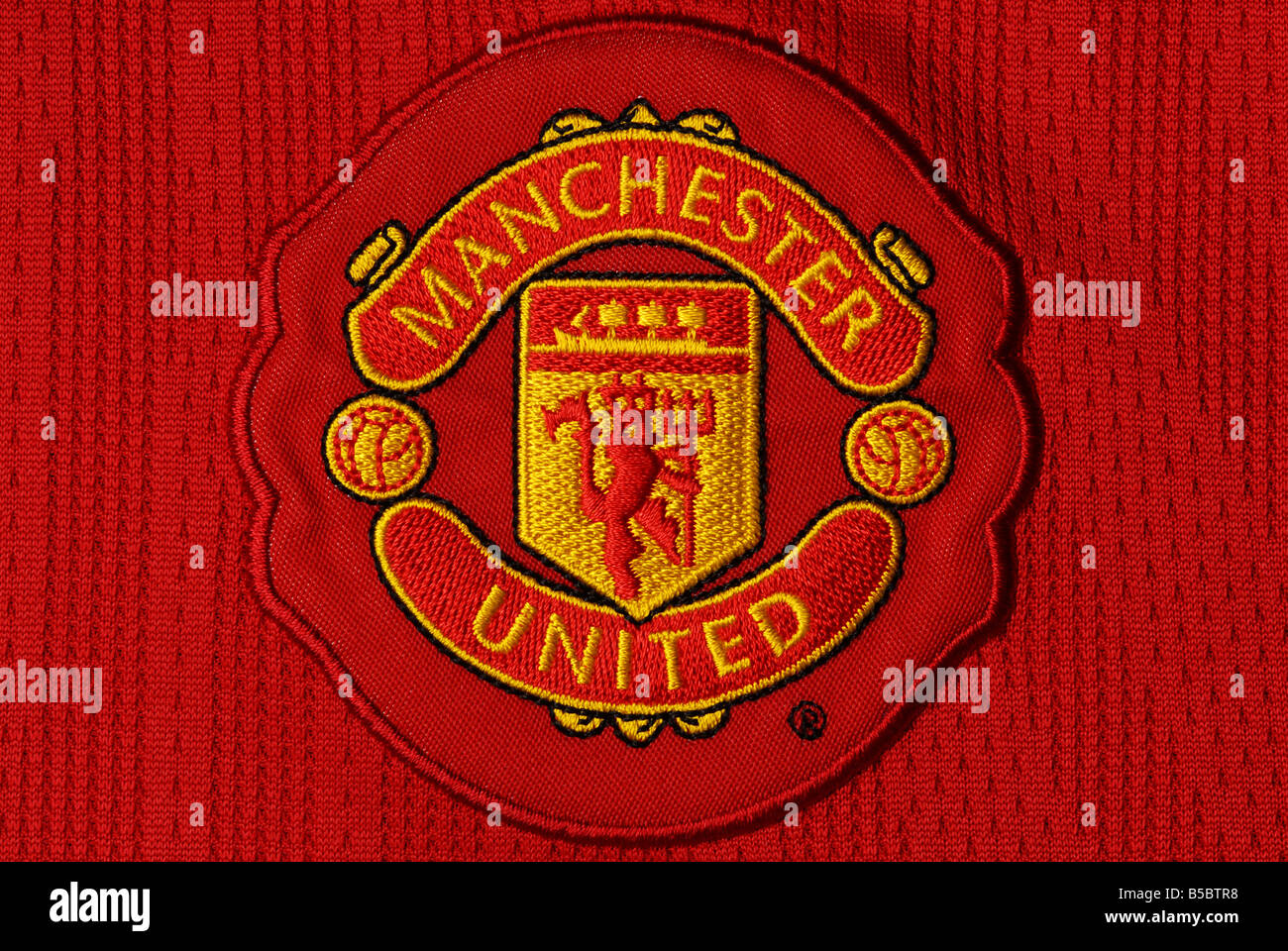 Manchester United Badge Stock Photo - Alamy